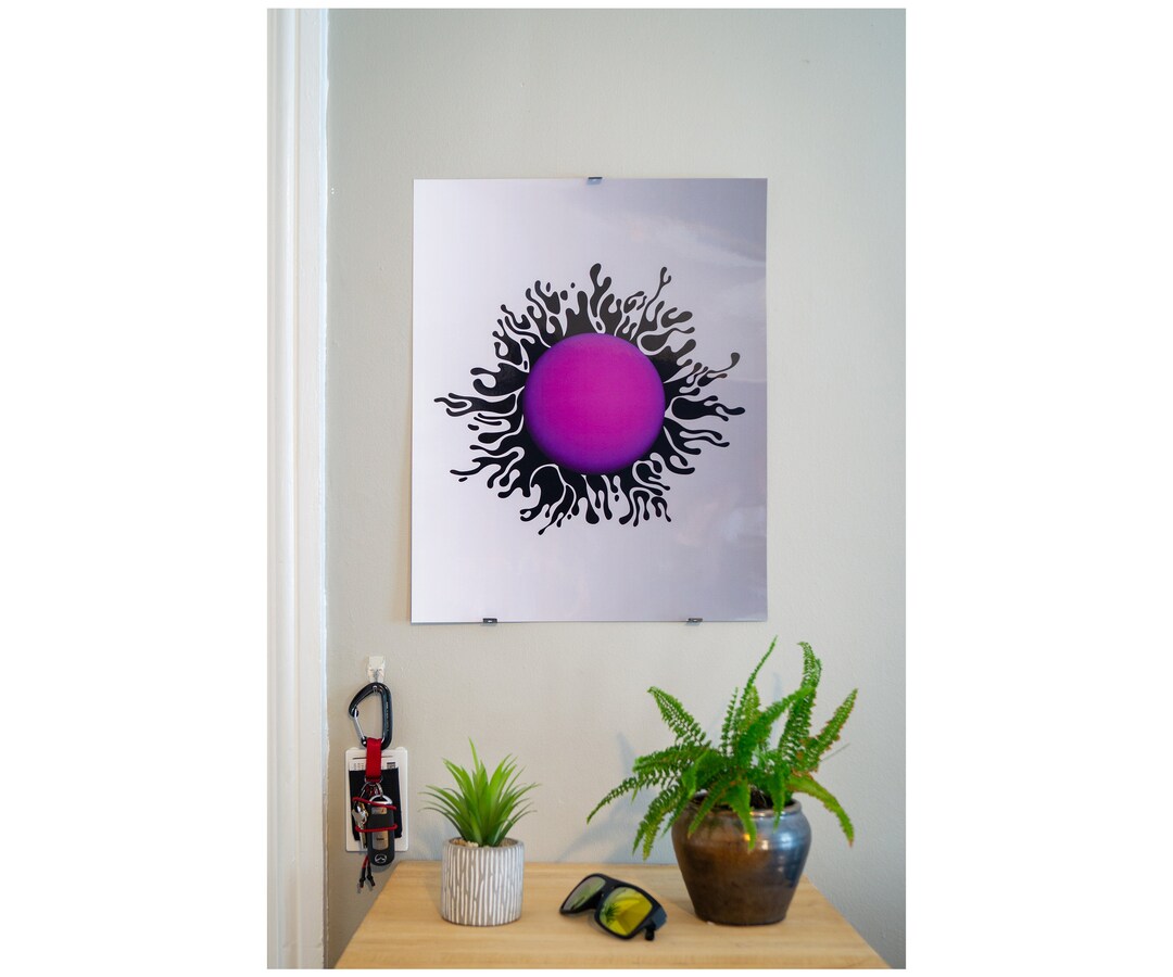 Vector Art Poster Drippy - Etsy