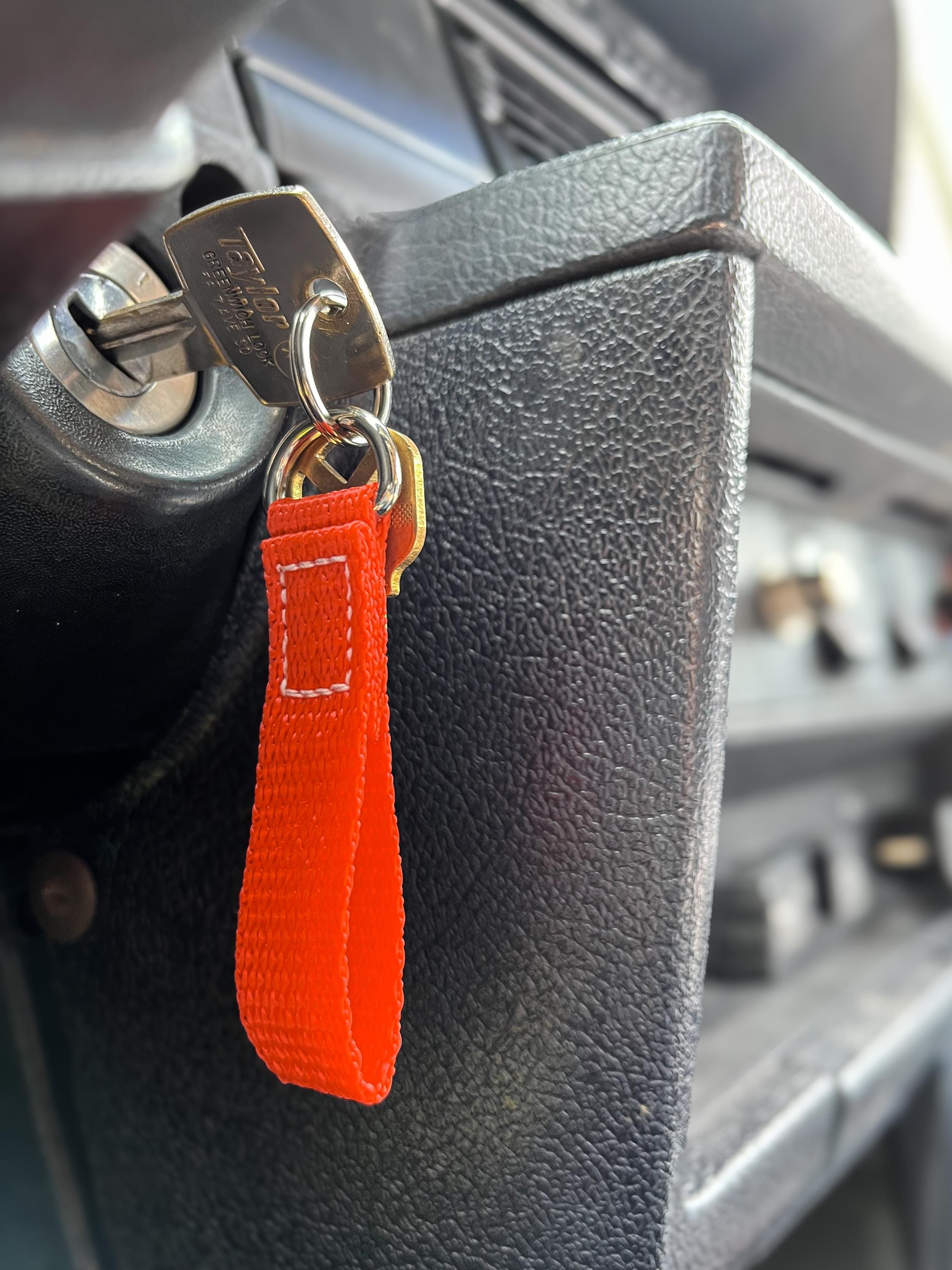 Minimalist Small Keychain Webbing Loop - the Perfect Small Keychain - Etsy