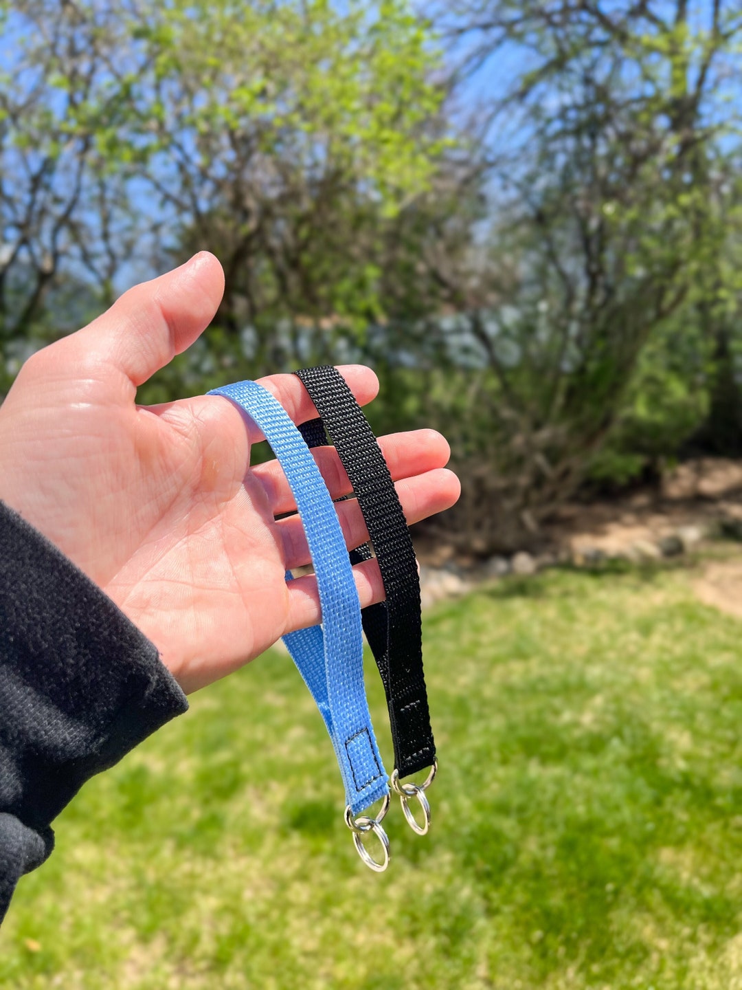 Minimalist Keychain Webbing Wrist Loop - Medium Size - Etsy