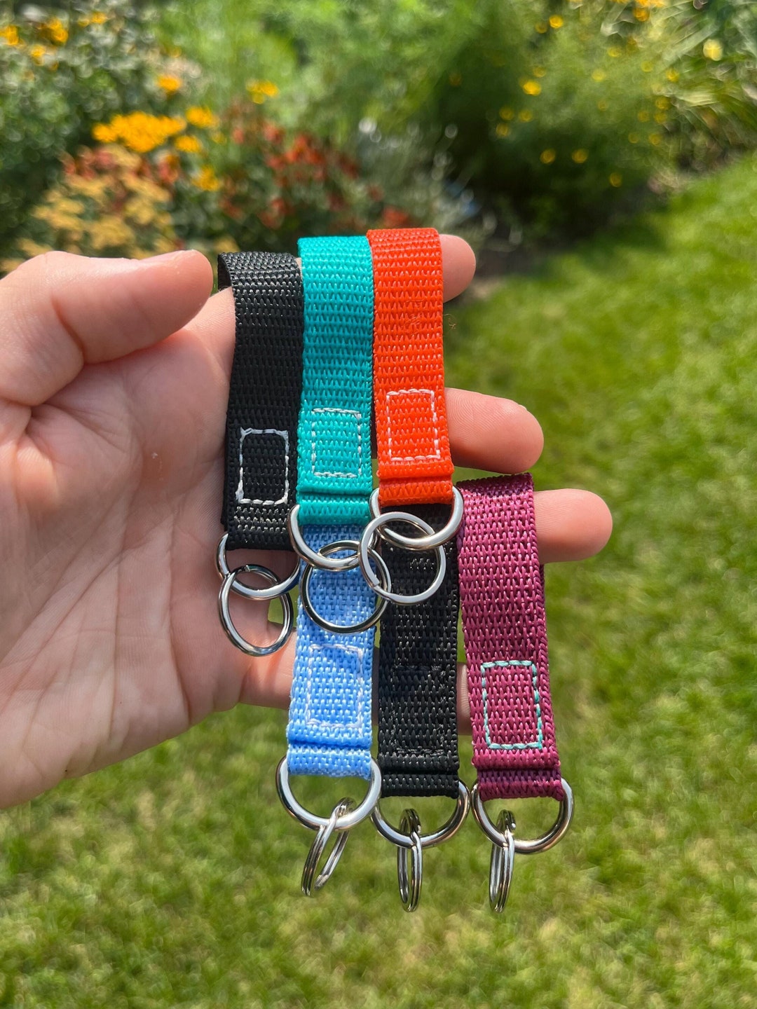 Minimalist Small Keychain Webbing Loop - the Perfect Small Keychain ...