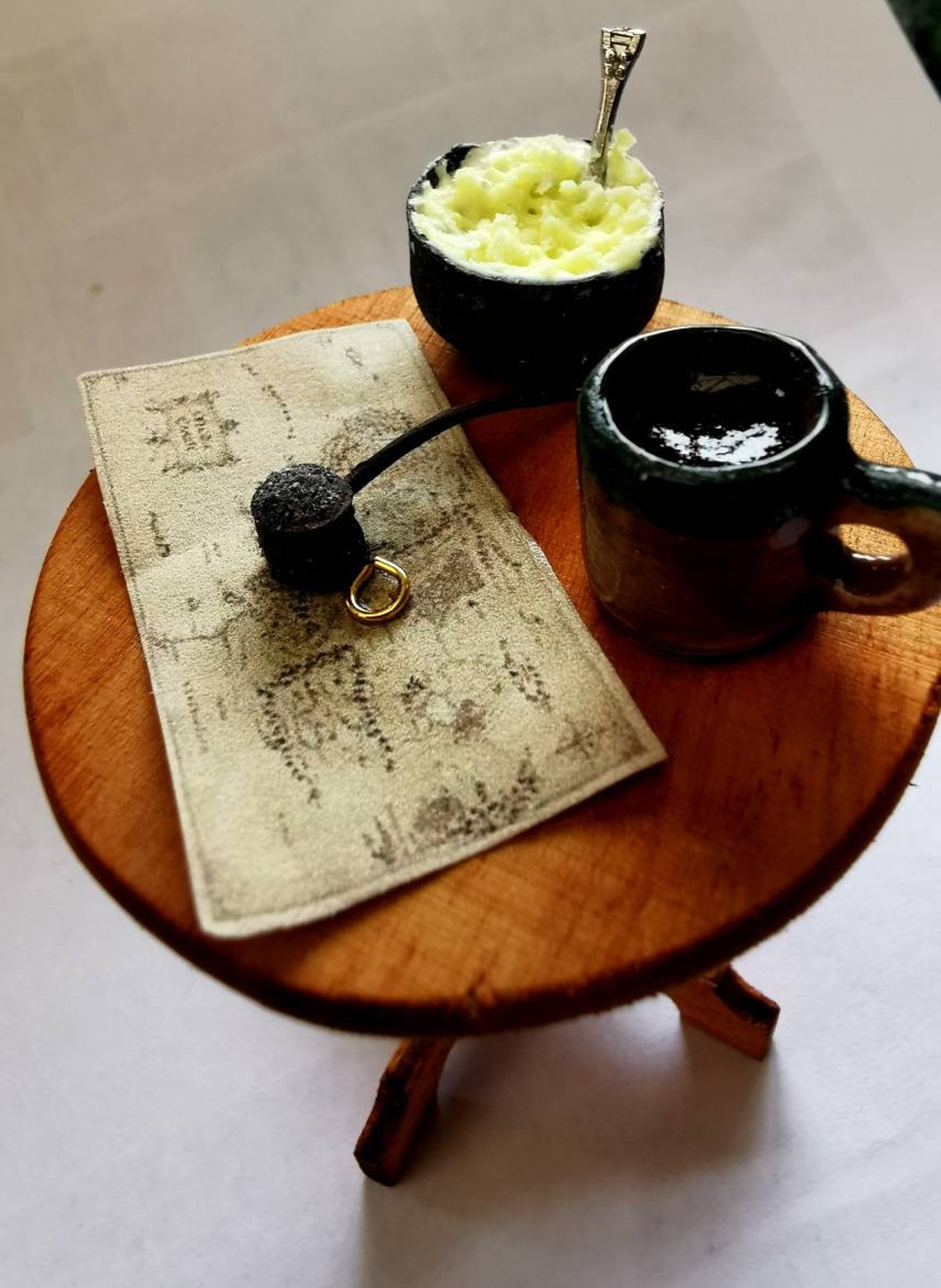Hobbit House Built Into an Old English 1930s Clock Case. Book | Etsy