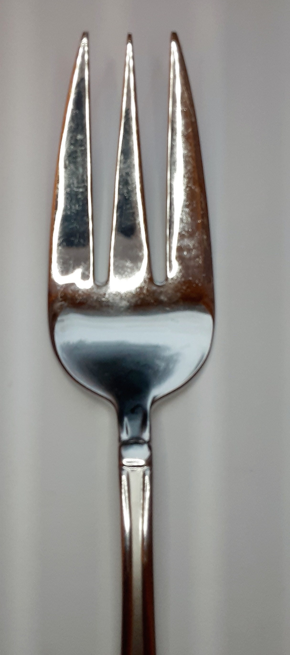 Oneida SATIN GARNET Stainless 18/10 Cold Meat Forksee Full - Etsy