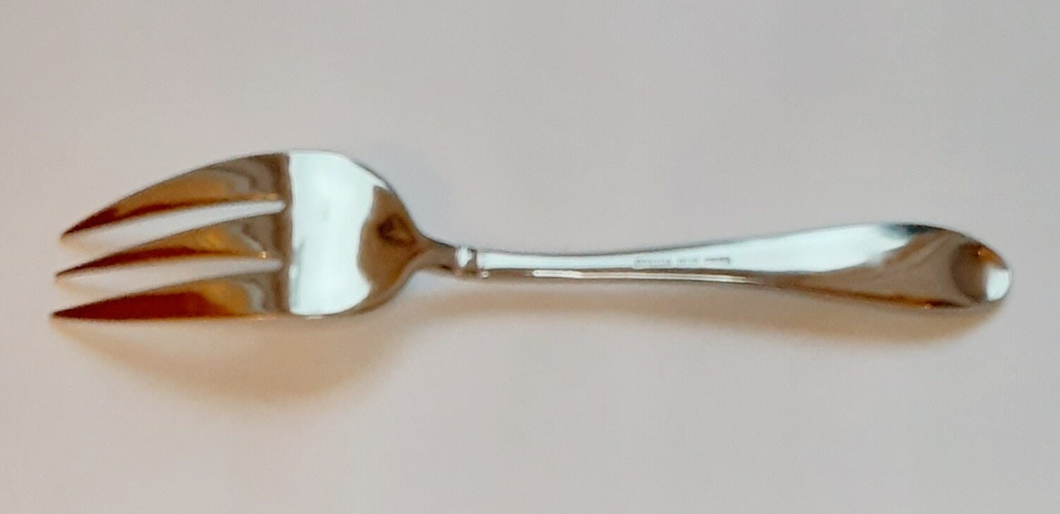 Oneida SATIN GARNET Stainless 18/10 Cold Meat Forksee Full - Etsy