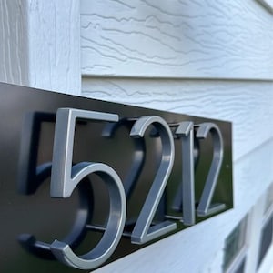 Vertical House Number Sign | Horizontal House Number Sign | Floating ...