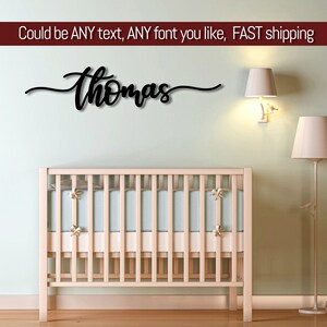 Personalized Gift | Name Metal Laser Cut | Custom Metal Text Sign ...