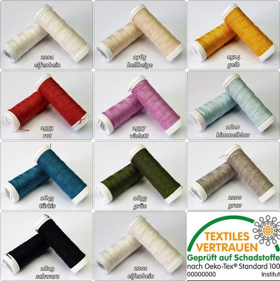 Linen Yarn LENO 40 Sewing Thread 100 % Linen - Etsy UK