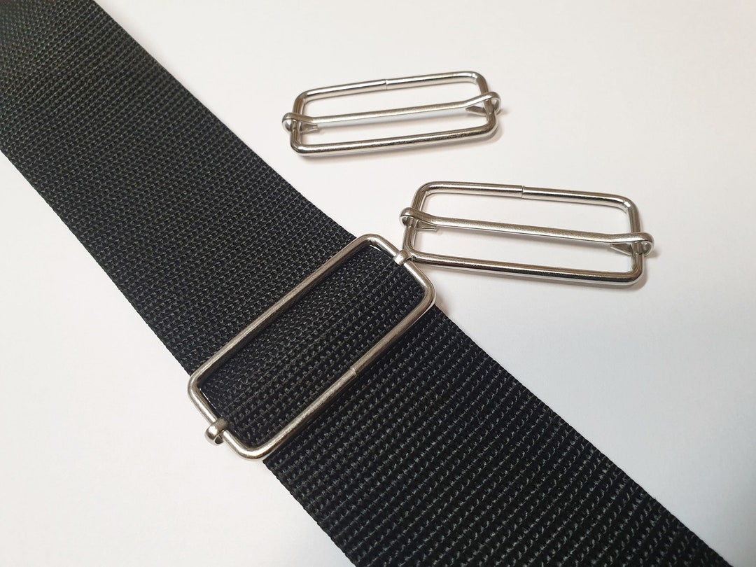 10 X 50 Mm Shifter Belt Slider Slider Regulator Metal Silver - Etsy