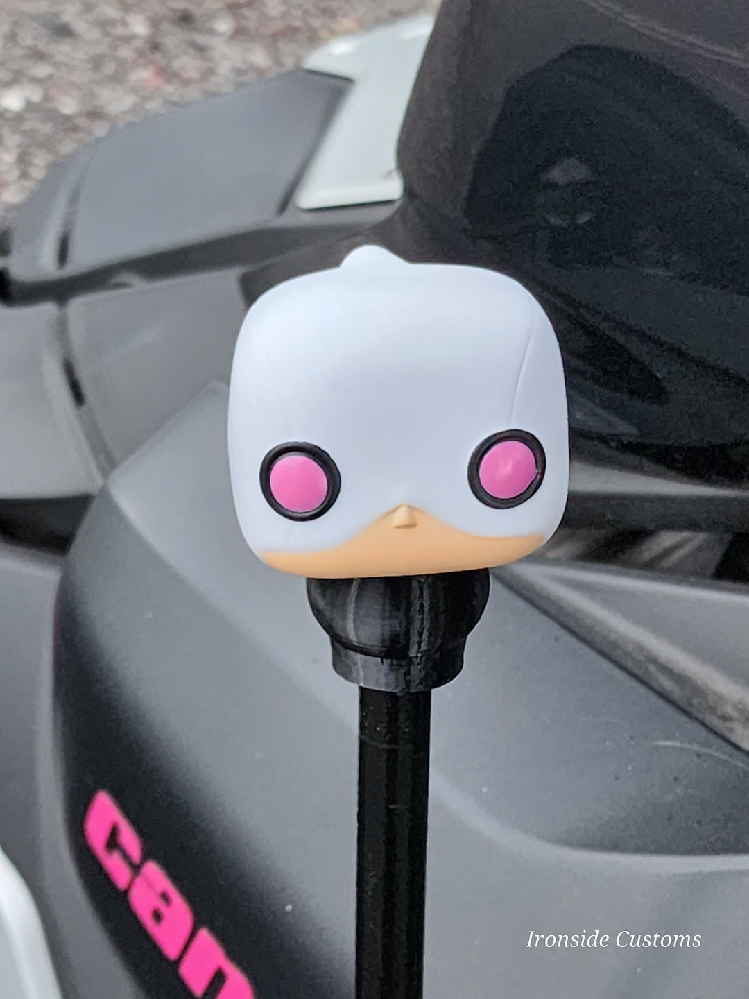 Shift Knob Lever Shifter Universal Adapter for Bobble Head POP ...