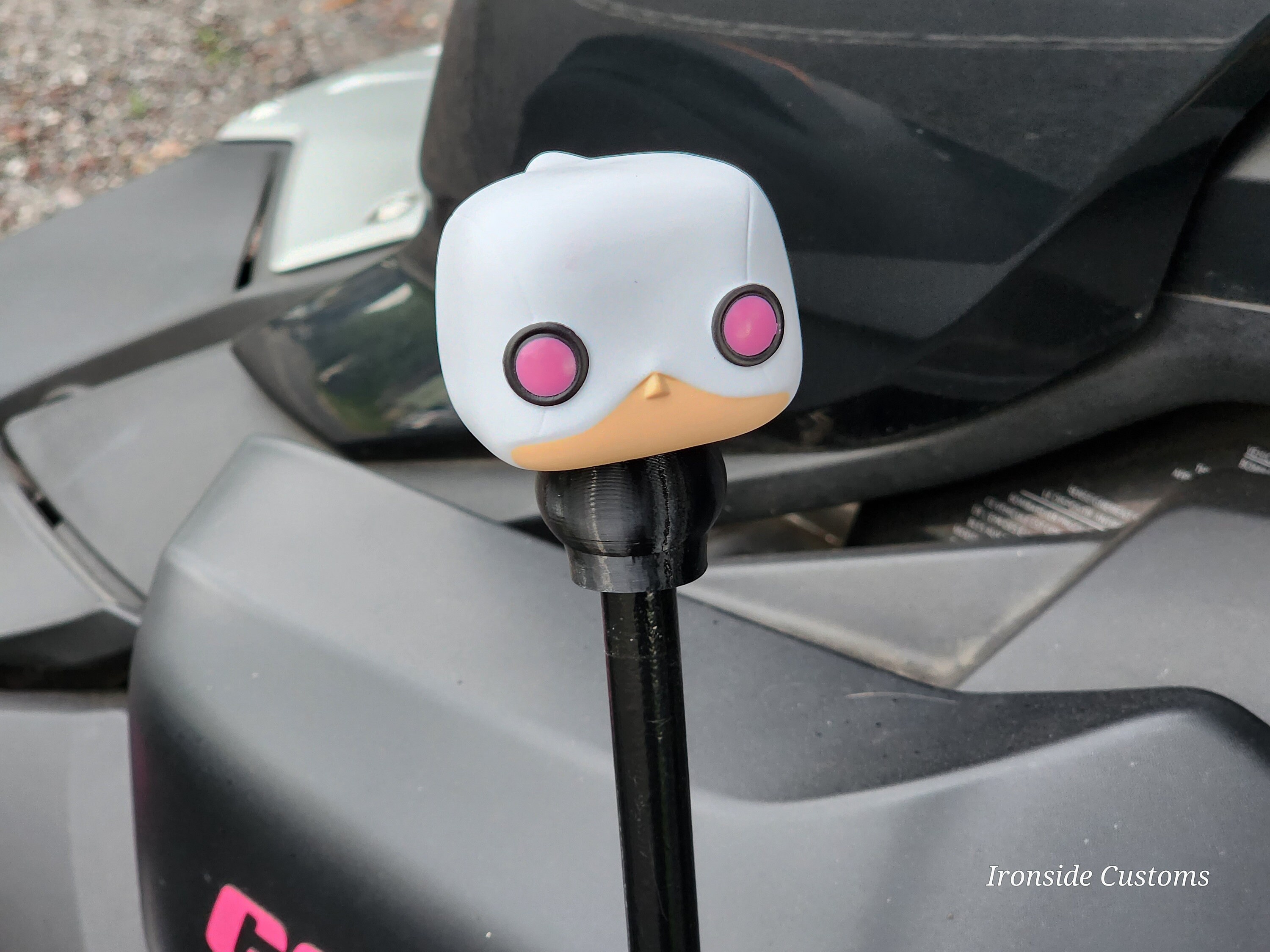 Shift Knob Lever Shifter Universal Adapter for Bobble Head POP ...