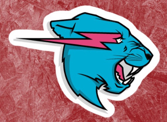 Mr Beast Logo Sticker | Etsy