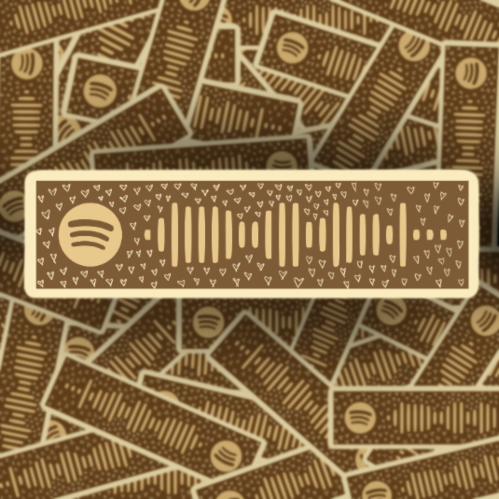 Taylor Swift Fearless Album Spotify Code Waterproof Sticker | Etsy