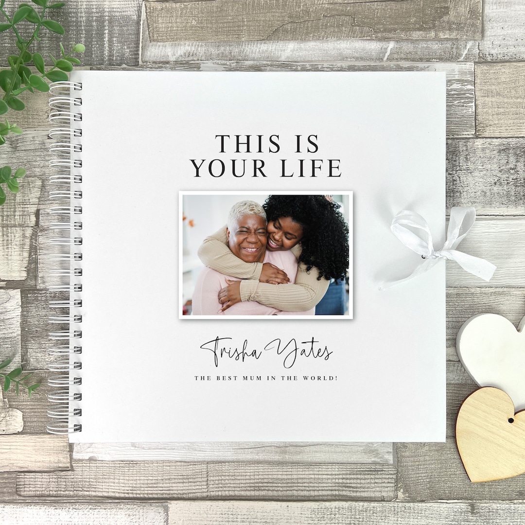 Personalised 'this is Your Life' Photo Memory Book | Personalised ...
