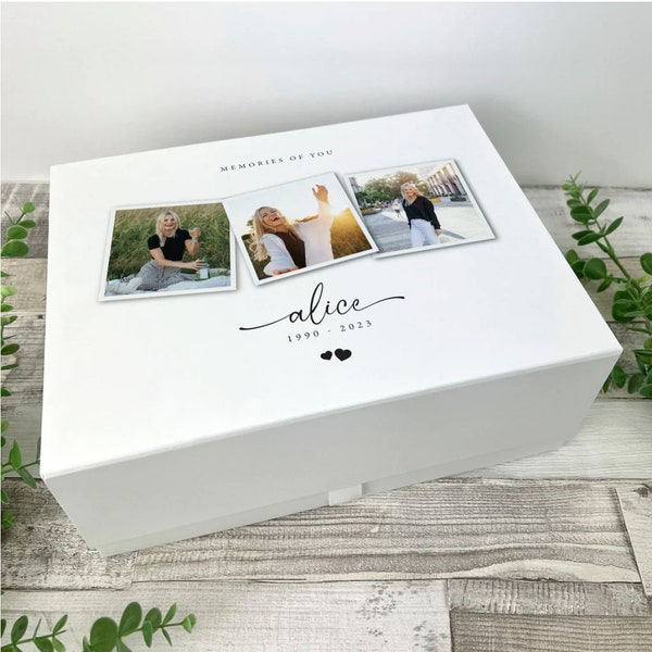 Photo Keepsake Box - Etsy