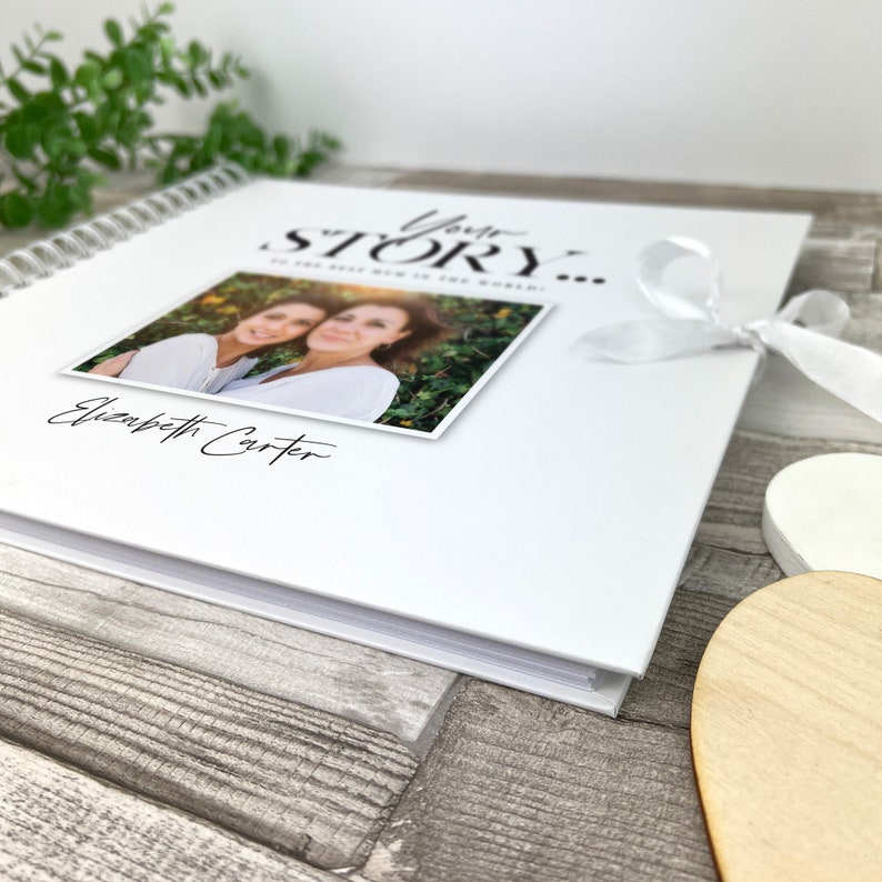 Personalised 'your / Our Story' Memory Book | Personalised Scrapbook ...