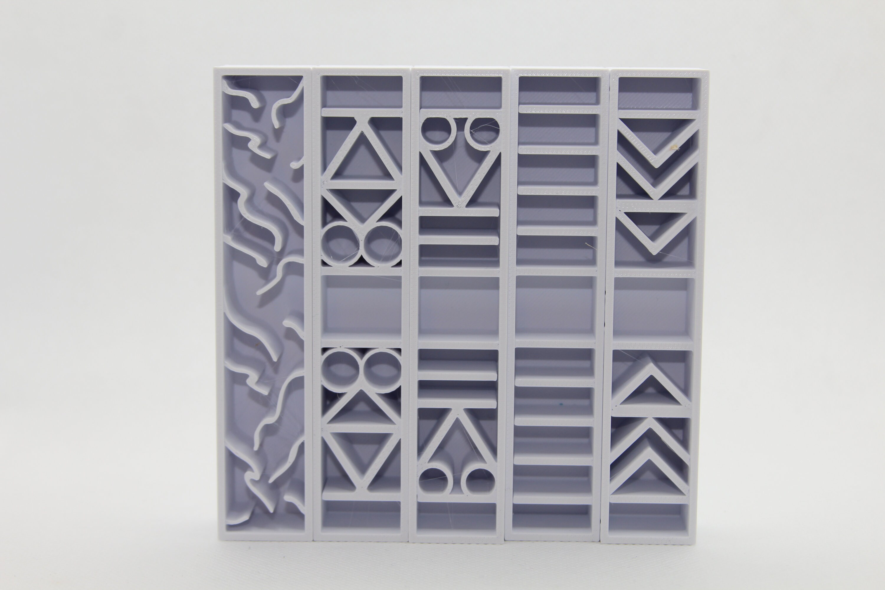 3D Printed Segmented Pen Blank Mould - 5 Designs - 7 Colours - Etsy UK