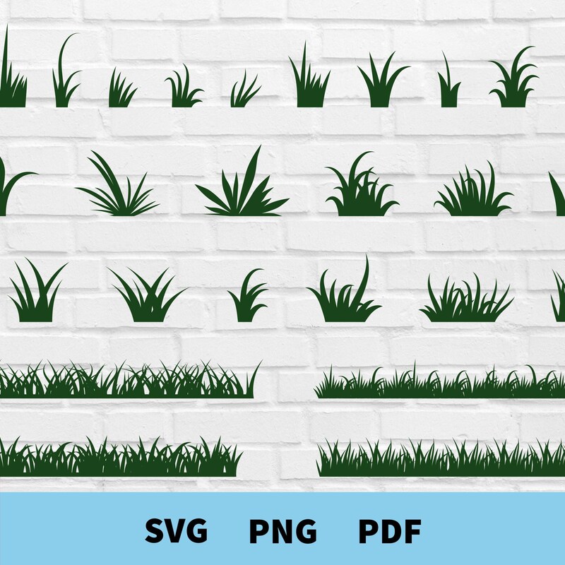 Grass Svg - Etsy