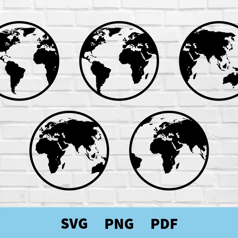 Earth Svg File - Etsy