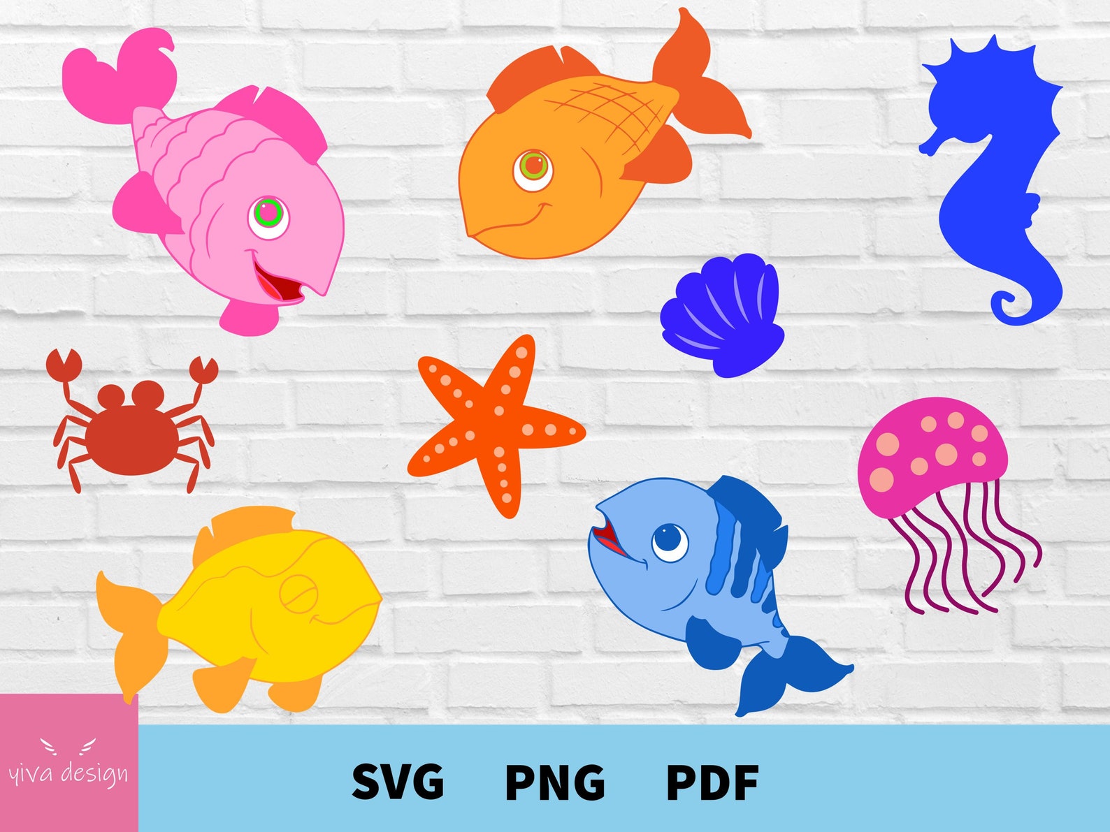 Mermaid Svg Bundle Cute Mermaid Svg Under the Sea Svg Beach - Etsy