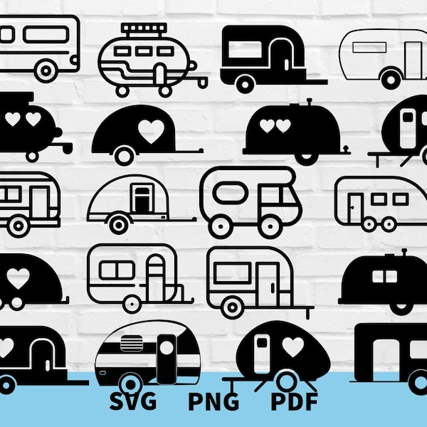 Rv Svg - Etsy