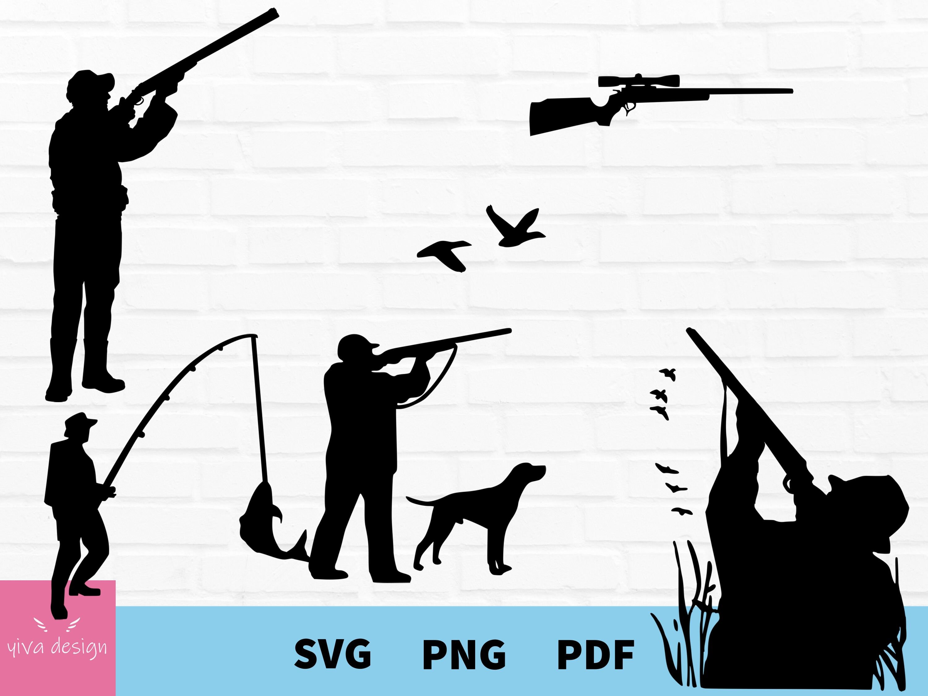 Hunting Svg Hunting Bundle Svg Hunting Fishing Svg Fishing | Etsy