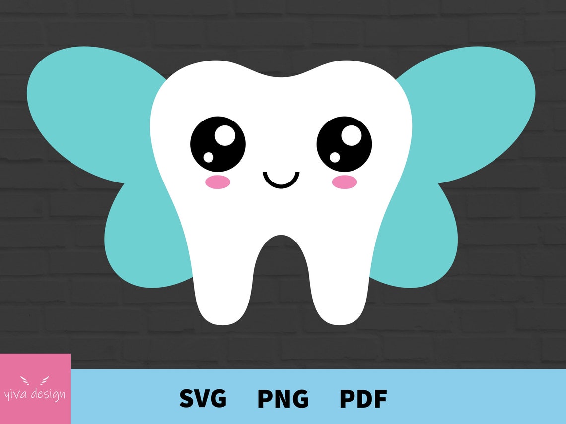 Tooth Fairy Svg Bundle Tooth Fairy Svg Tooth With Bow Svg - Etsy