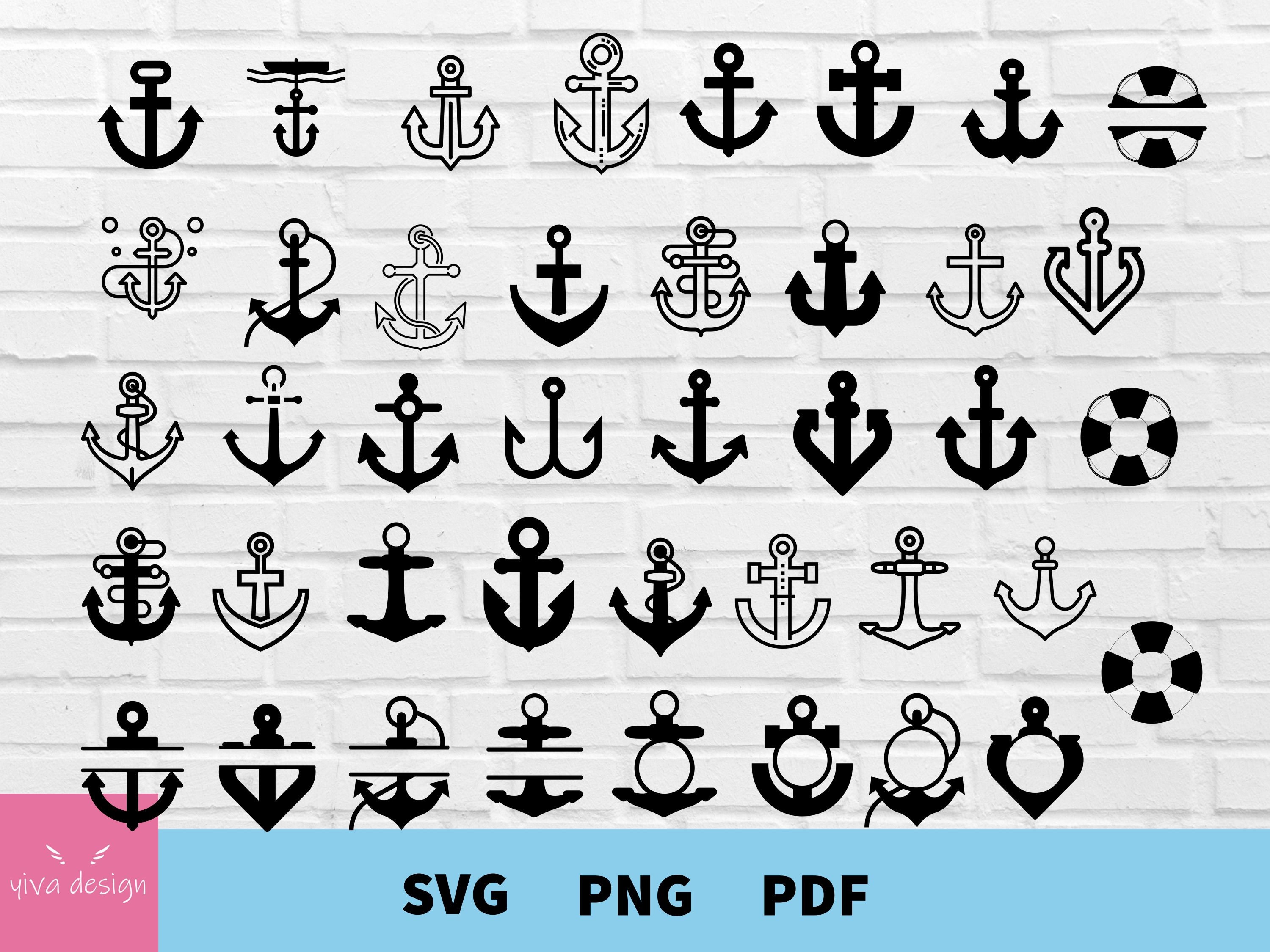 Simple Anchor Clip Art