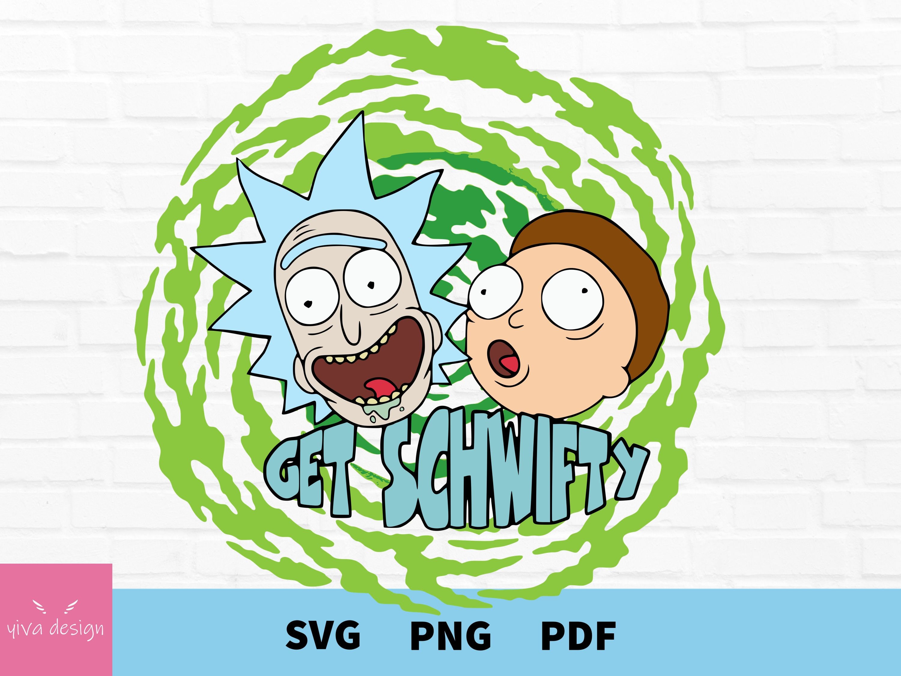 Rick and Morty Svg Rick and Morty Clipart Rick and Morty Cut | Etsy