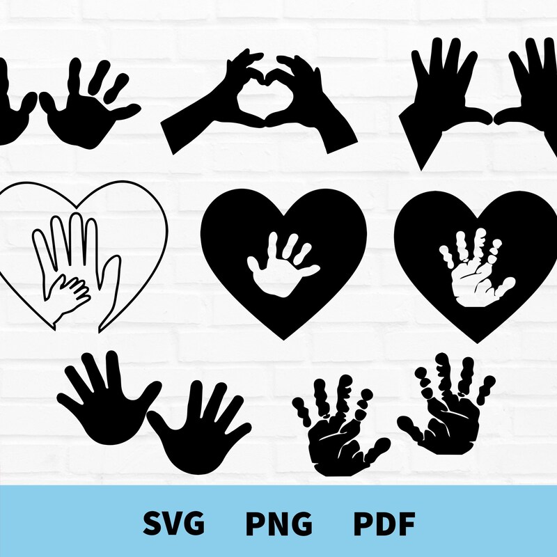 Baby Hand Prints - Etsy