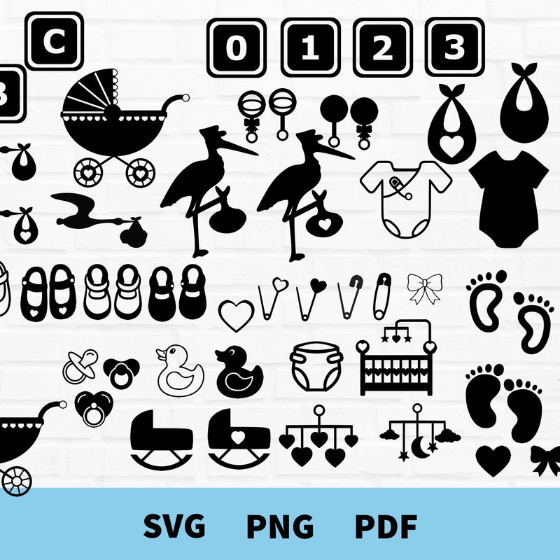 New Baby Svg - Etsy
