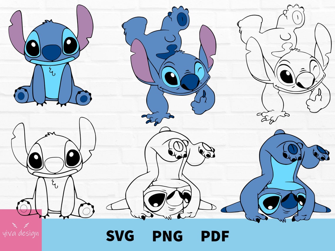 Stitch Svg Stitch Svg Bundle Stitch Layered Svg Stitch | Etsy