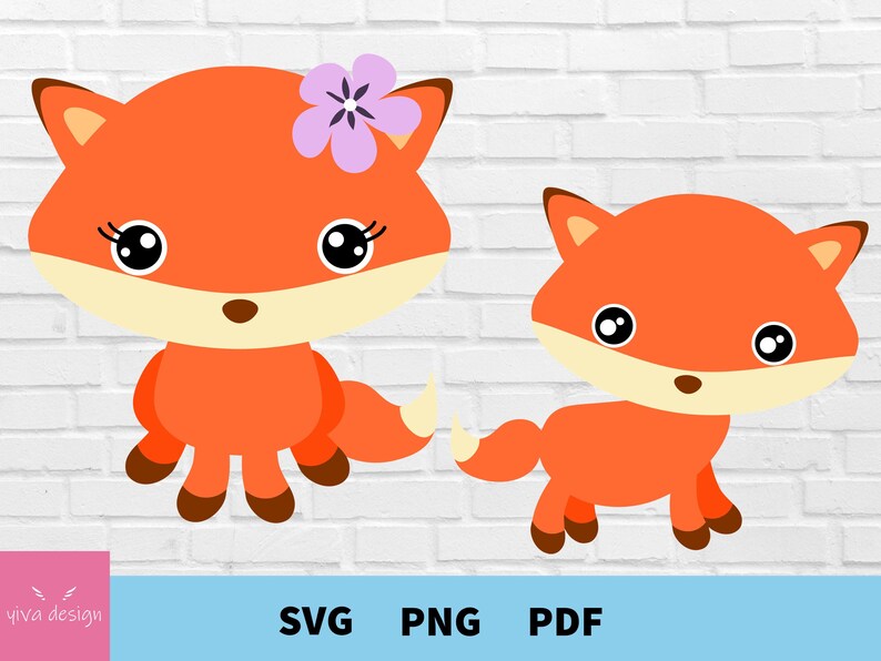 Fox Svg Bundle Cute Fox Svg Baby Fox Svg Fox Family Svg - Etsy Ireland