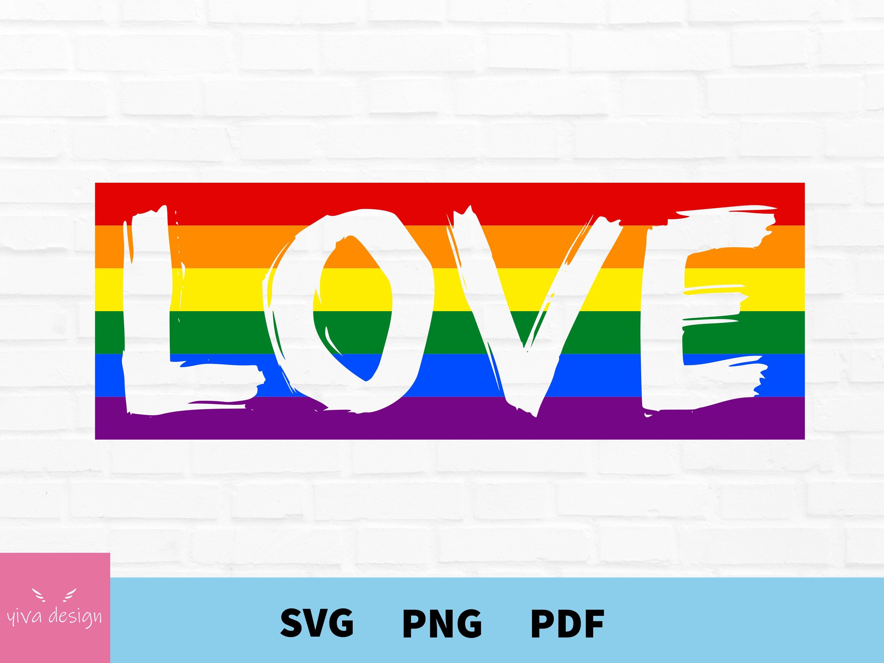 Gay Pride Svg Bundle Pride Svg Lgbt Svg Gay Pride Svg Etsy