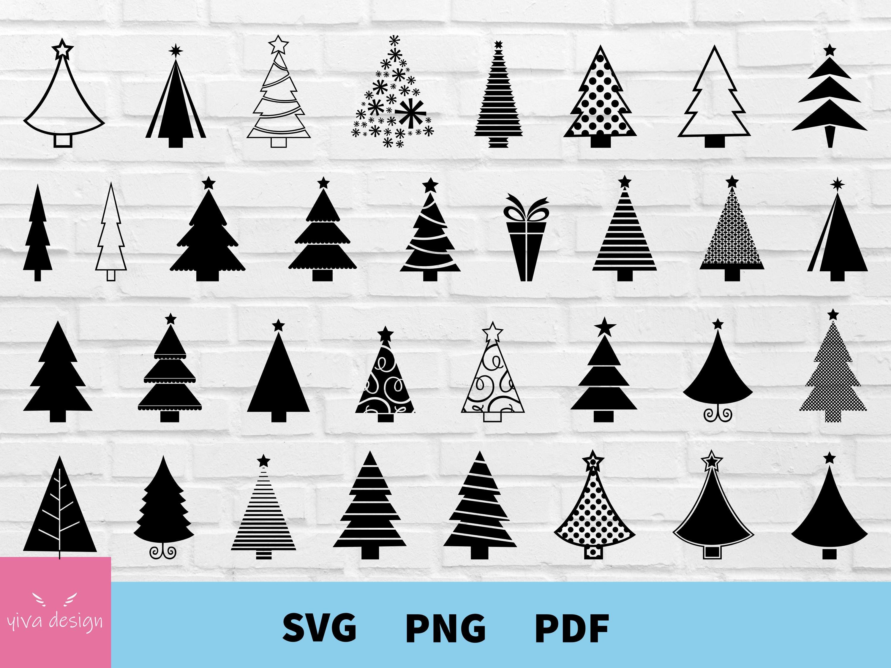 Christmas Tree Svg Bundle Christmas Bundle Svg Christmas - Etsy