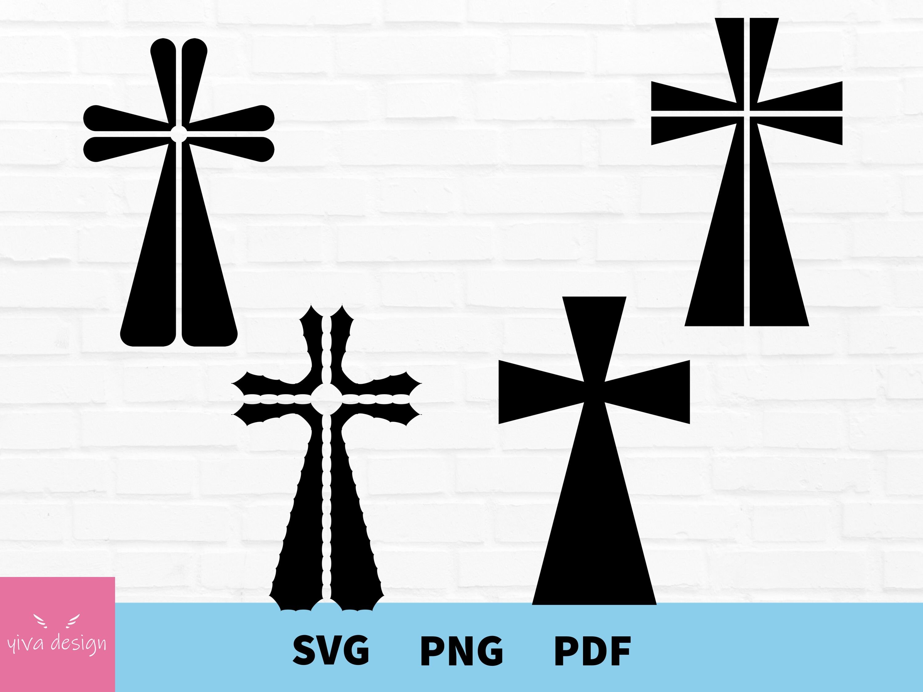 Cross Svg Crosses Clipart Christian Svg Christian Cross Cut - Etsy ...