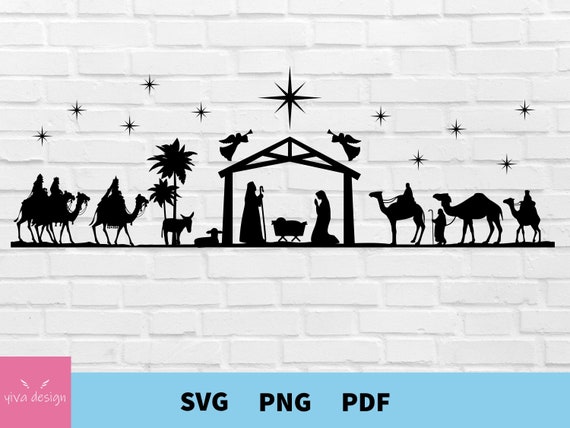 Krippen svg Krippen svg Krippe Png Krippenschnittdatei für - Etsy ...