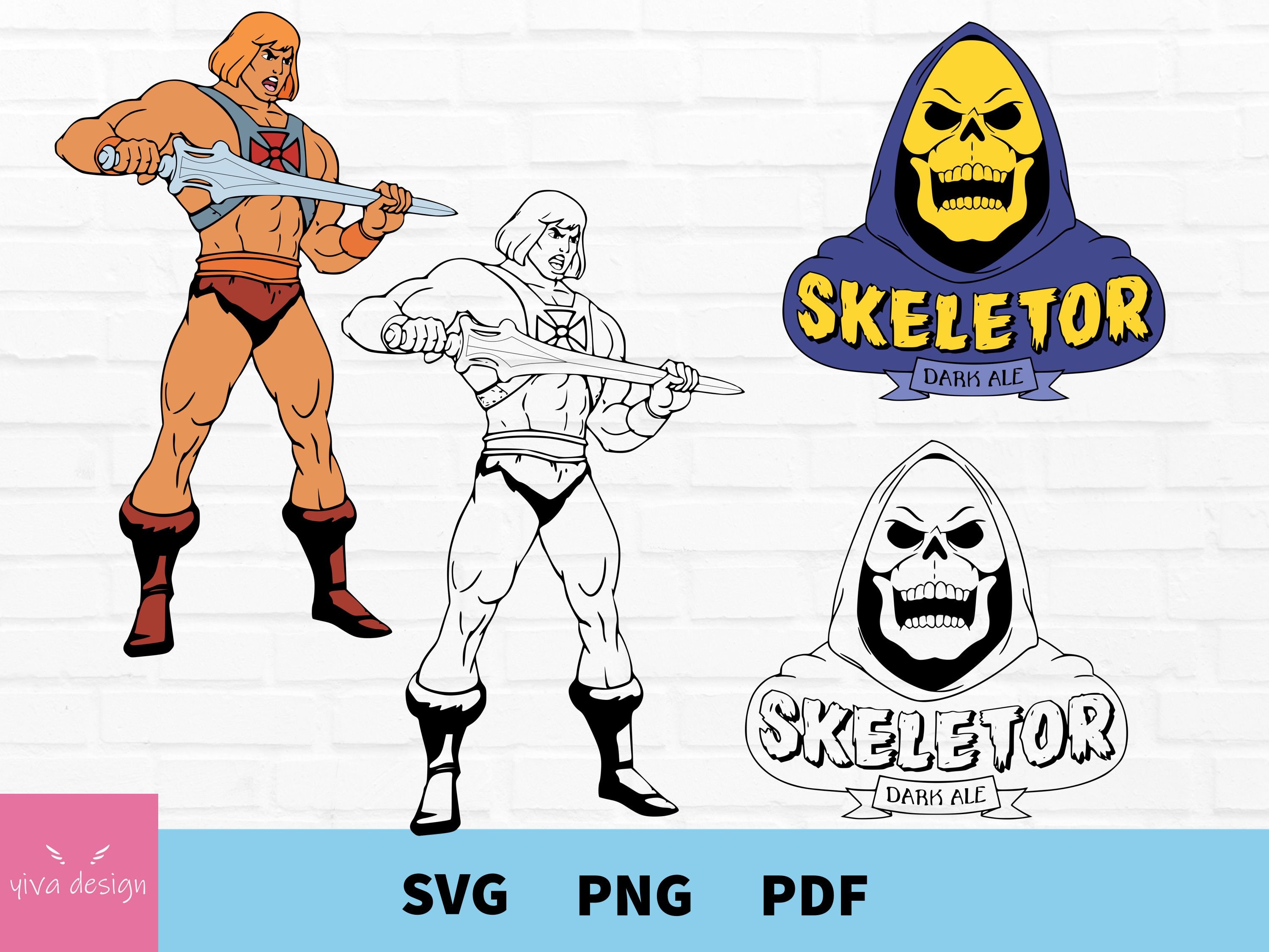 He-Man Svg Heman Svg Orko Svg Skeletor Svg Shera Svg | Etsy
