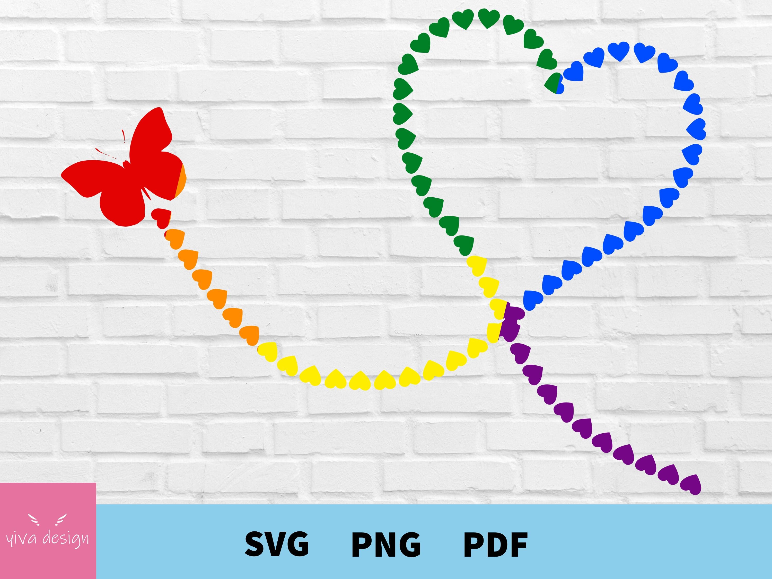 Pride Love SVG Rainbow Love Svg Pride Love Svg Bundle Gay | Etsy
