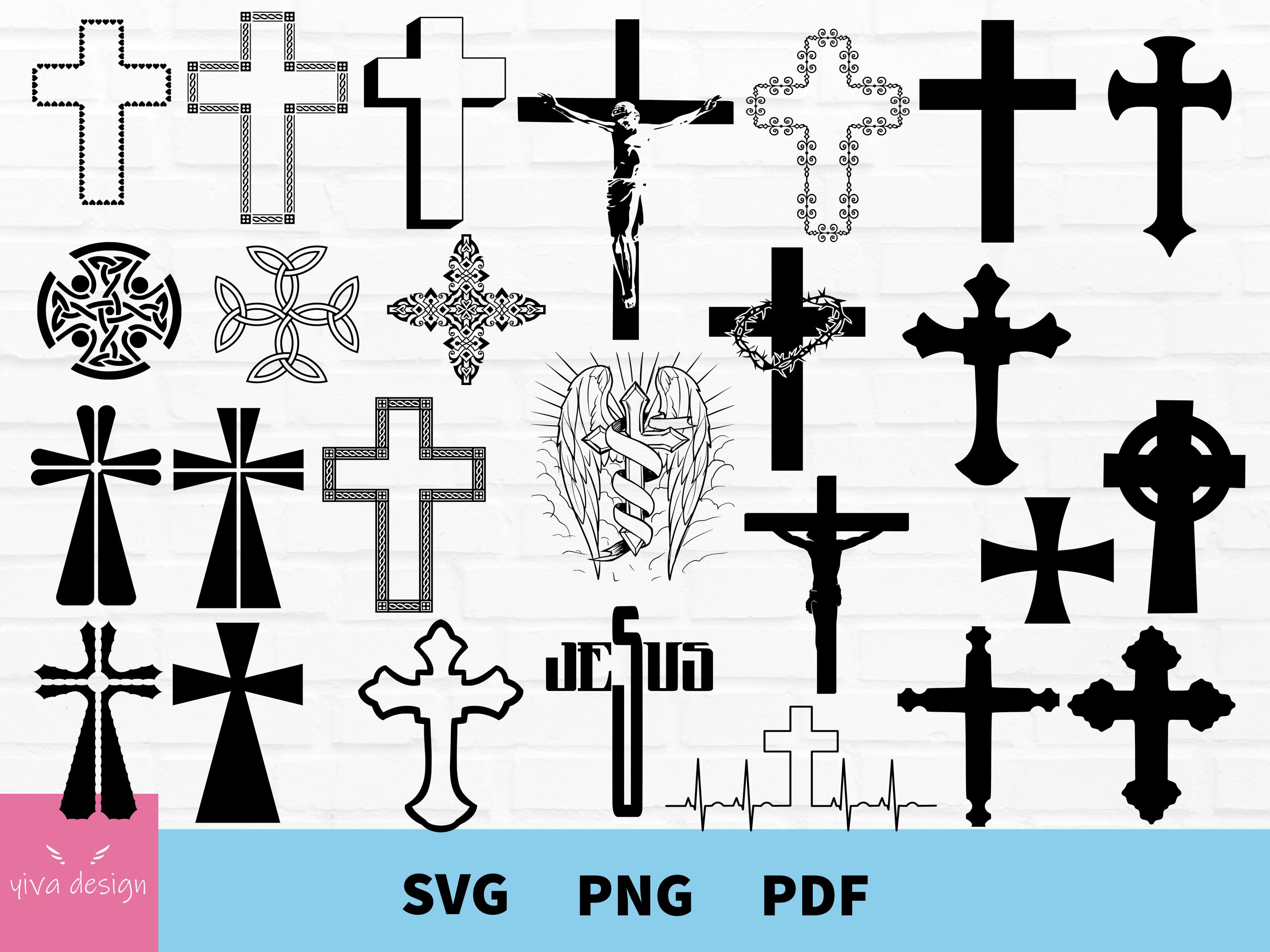 Cross Svg Christian Cross Svg Crosses Svg Crosses Clipart Etsy Images