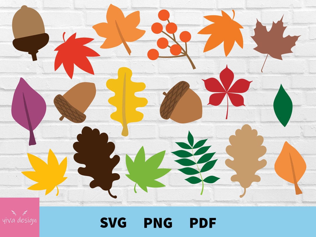 Fall Leaves Svg, Autumn Leaves Svg, Commercial Use Svg, Fall Leaves ...