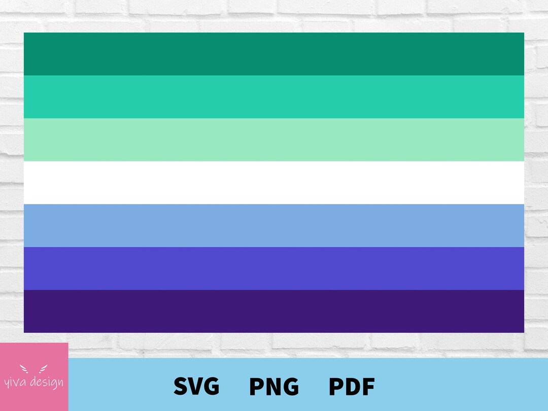 Gay Pride Flag Svg, Gay Pride Flag Cut Files for Cricut, Silhouette ...