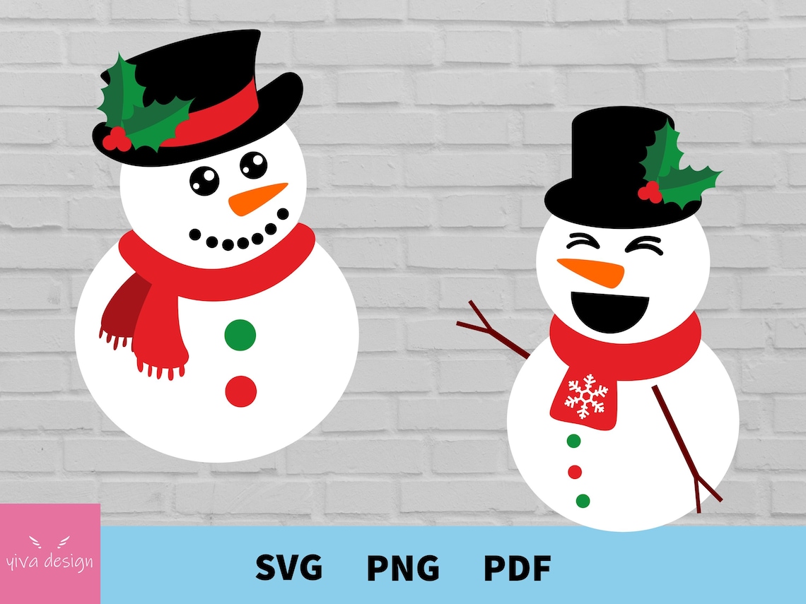 Snowman Svg Bundle Layered Snowman Svg Snowman Cut File for | Etsy UK