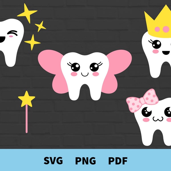 Tooth Fairy Svg - Etsy