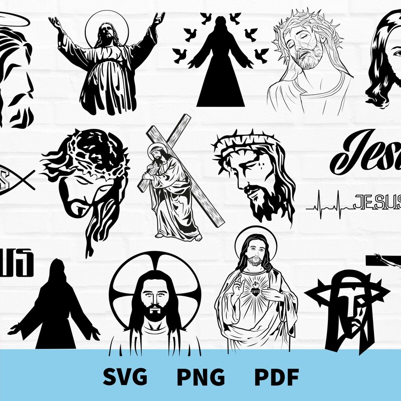Jesus Svg - Etsy