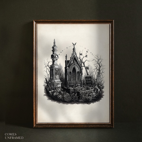 Gothic Wall Art - Etsy