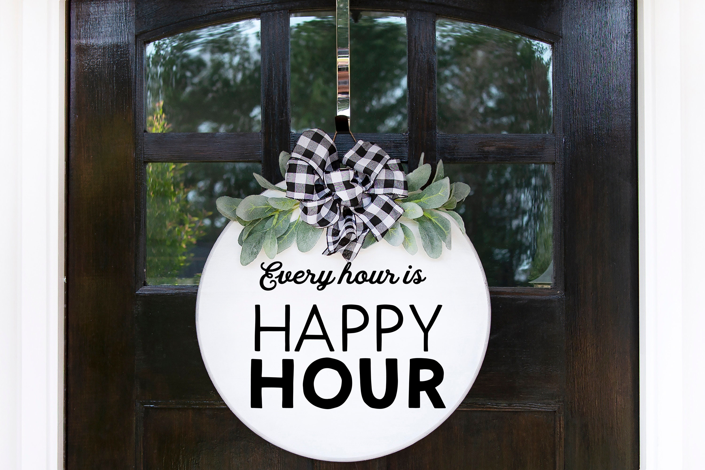 Happy Hour SVG, Every Hour is Happy Hour, Positive Cutting Files, Bar ...