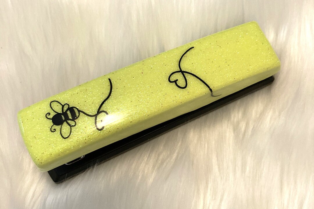 Bee Glitter Stapler | Glitter Stapler | Bee Stapler | Stapler - Etsy