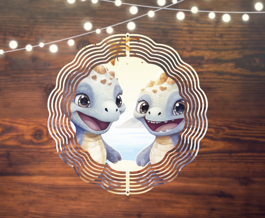 Kid Dinosaur Wind Spinner | Baby Dinosaur Wind Spinner | Cute Dinosaur ...