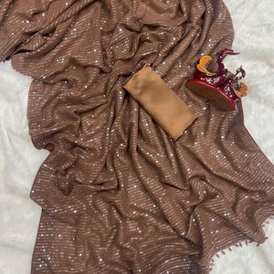 Full Sequence Saree Sequins Sari Usa Uk Party Wear Sequence Saree ...