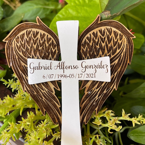 Memorial Cross - Etsy