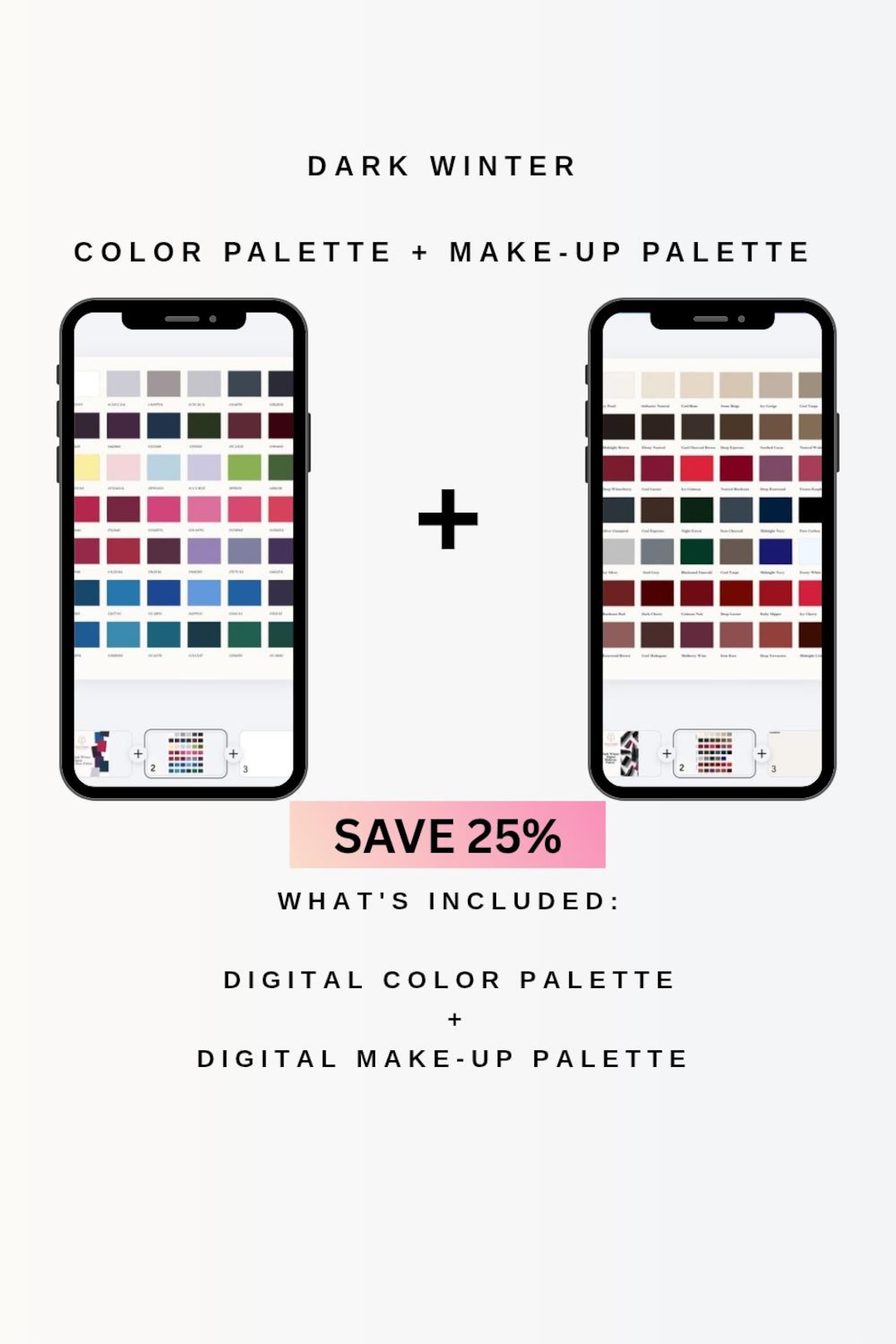 Dark Winter Color Palette & Makeup Palette | Seasonal Color Analysis ...